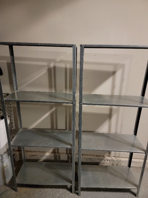 Ikea 접는의자와 철제선반 팝니다 > 중고장터 | GTKSA